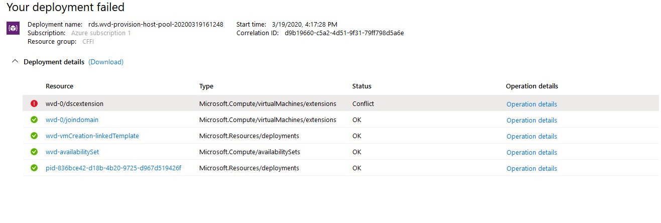WVD Deployment | Microsoft Community Hub